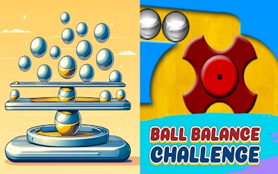 Ball Balance Challenge 🕹️ Play Now on GamePix