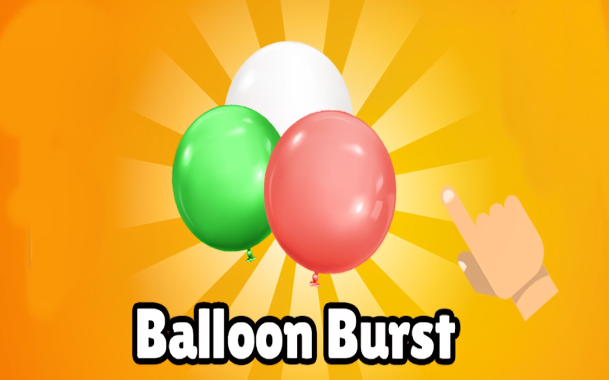 Balloon Burst 🕹️ Play Now on GamePix