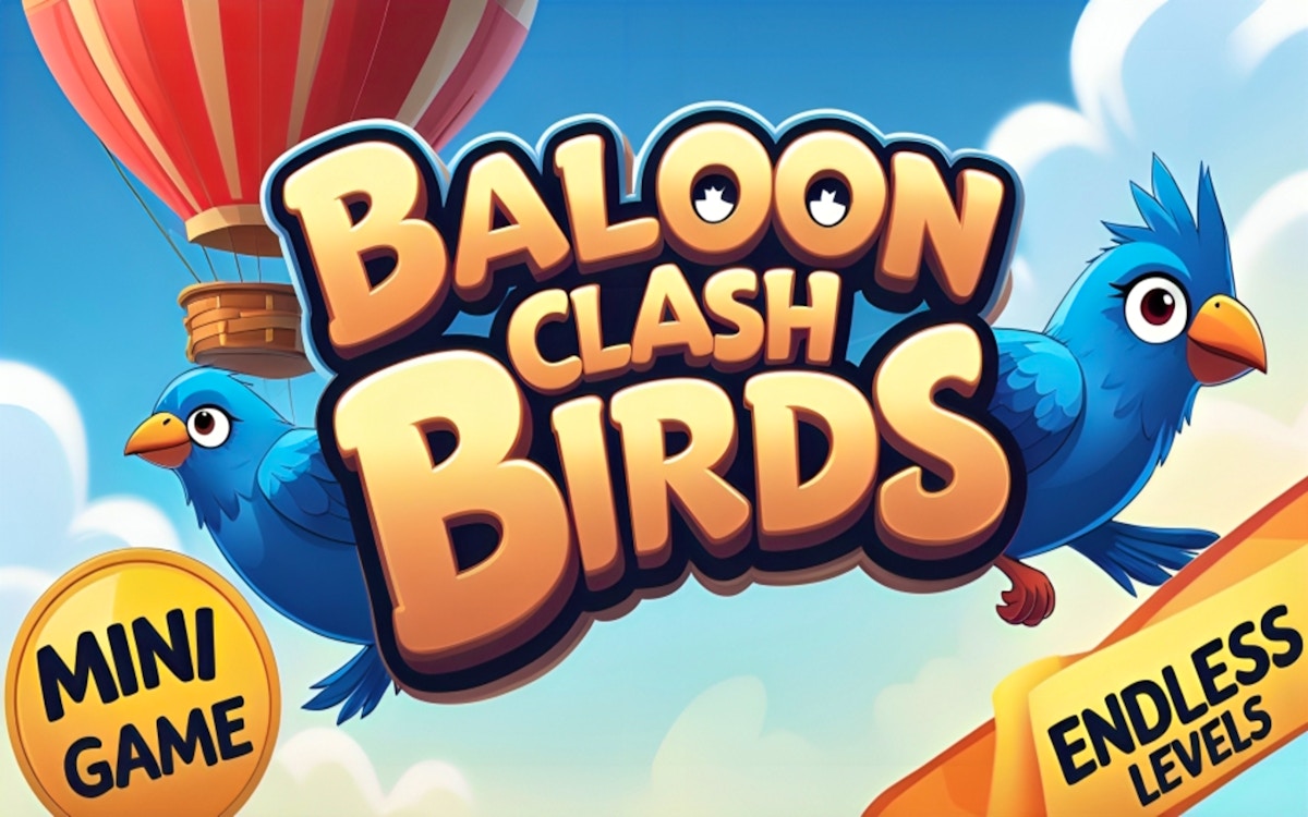 Balloon Clash Birds 🕹️ Play Now on GamePix