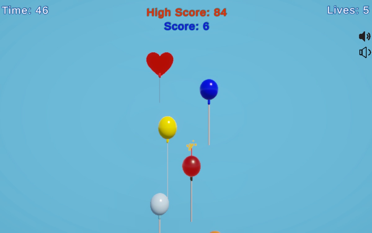 Balloon Pop Advance 🕹️ Play Now on GamePix