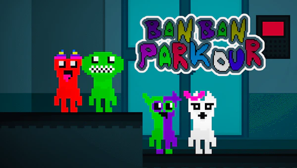 Ban Ban Parkour 🕹️ Play Now on GamePix