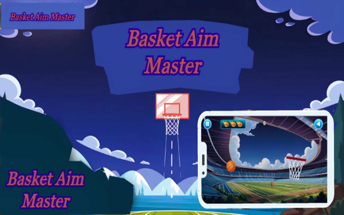 Basket Aim Master 🕹️ Play Now on GamePix