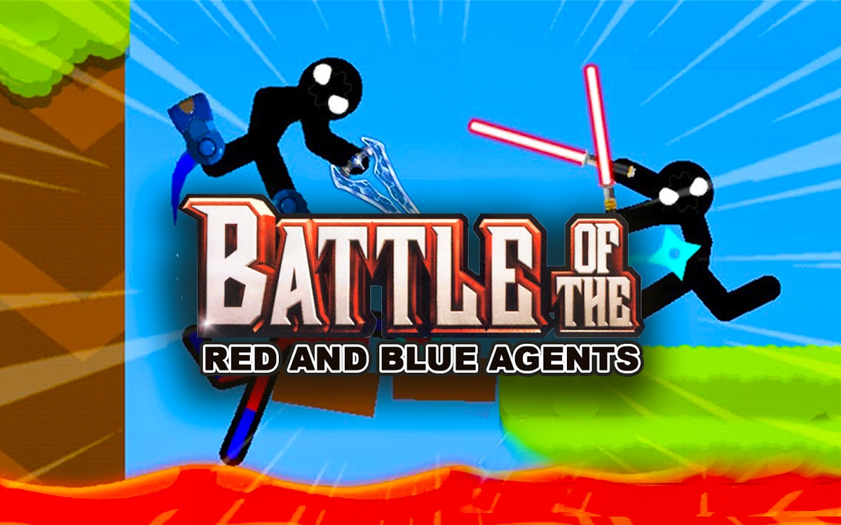 Battle Of The Red And Blue Agents 🕹️ Play Now on GamePix