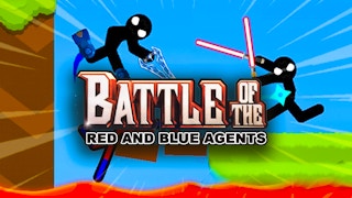 Battle Of The Red And Blue Agents 🕹️ Play Now on GamePix