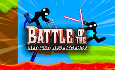 Battle Of The Red And Blue Agents 🕹️ Play Now on GamePix