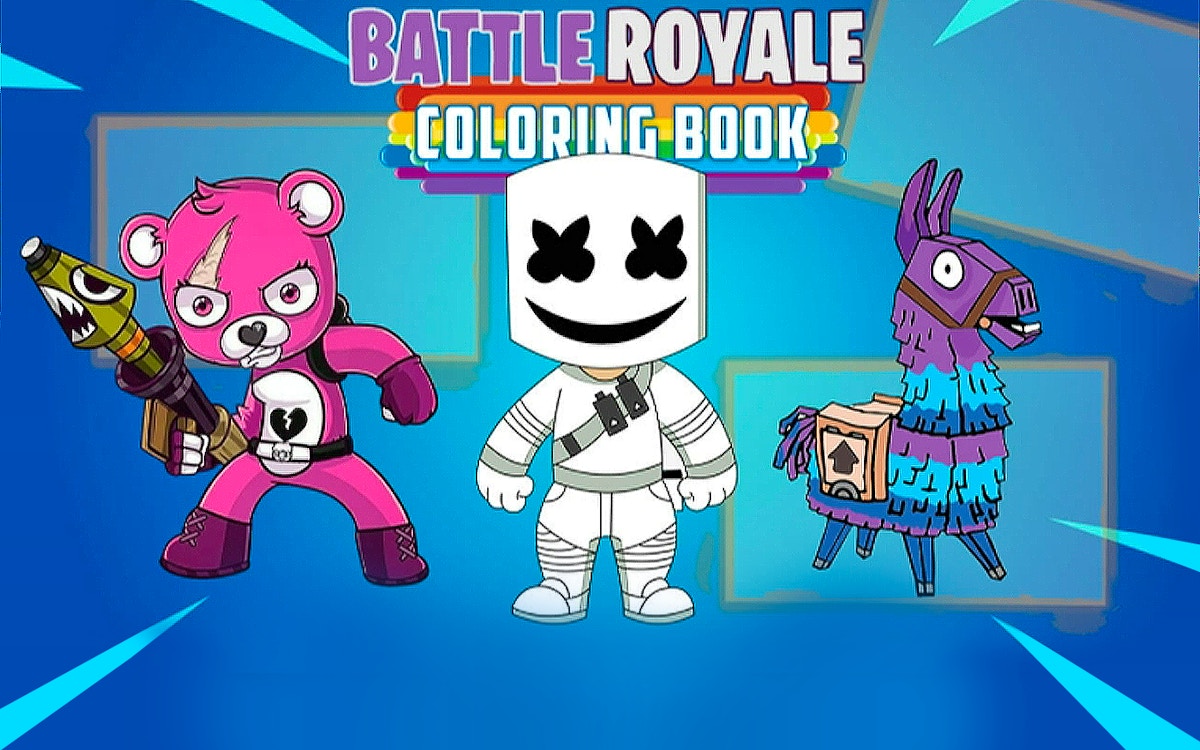 Battle Royale Coloring Book:play Battle Royale Coloring Book online for ...