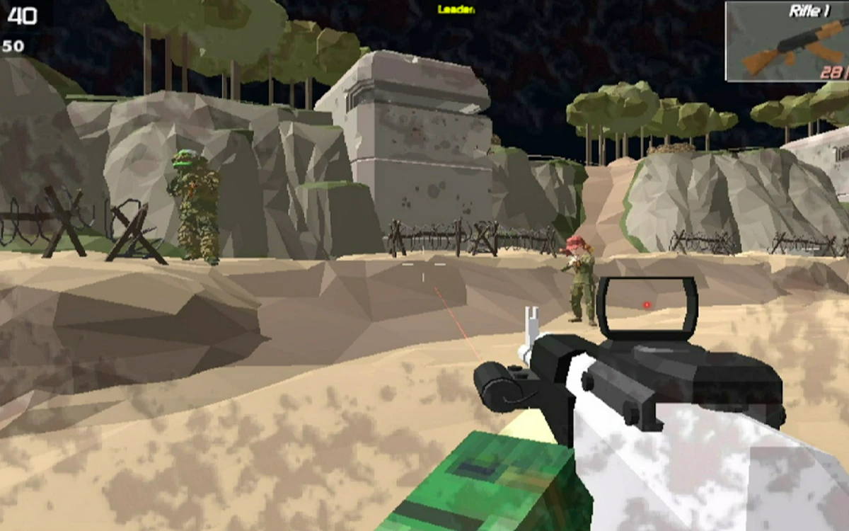 Beach Assault Gungame Survival 🕹️ Play Now on GamePix