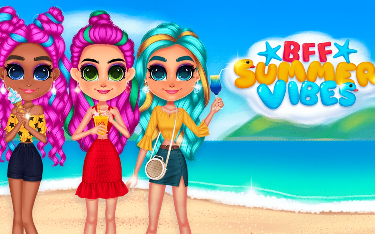Bff Summer Vibes 🕹️ Play Now on GamePix