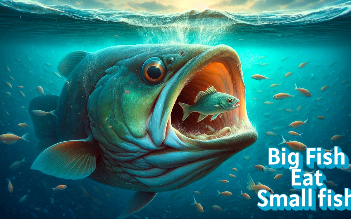 Big Fish Eat Small Fish 🕹️ Play Now on GamePix