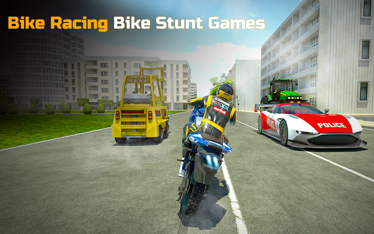 Bike Racing Bike Stunt Games 🕹️ Play Now on GamePix