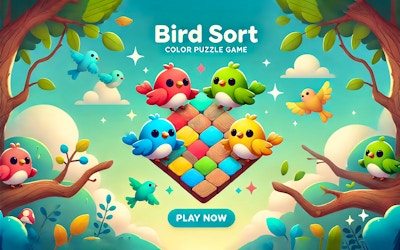 Bird Sort Color Puzzle Game 🕹️ Jogue Agora no GamePix