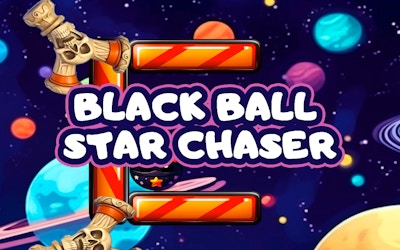 Black Ball Star Chaser 🕹️ Play Now on GamePix