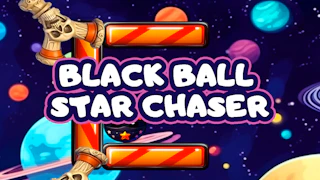 Black Ball Star Chaser 🕹️ Play Now on GamePix