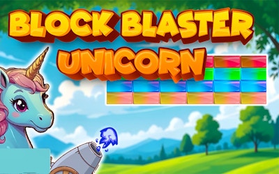 Block Blaster Unicorn 🕹️ Играйте сега на GamePix