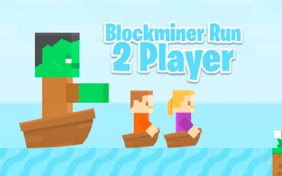 Blockminer Run Two Player 🕹️ Play Now on GamePix