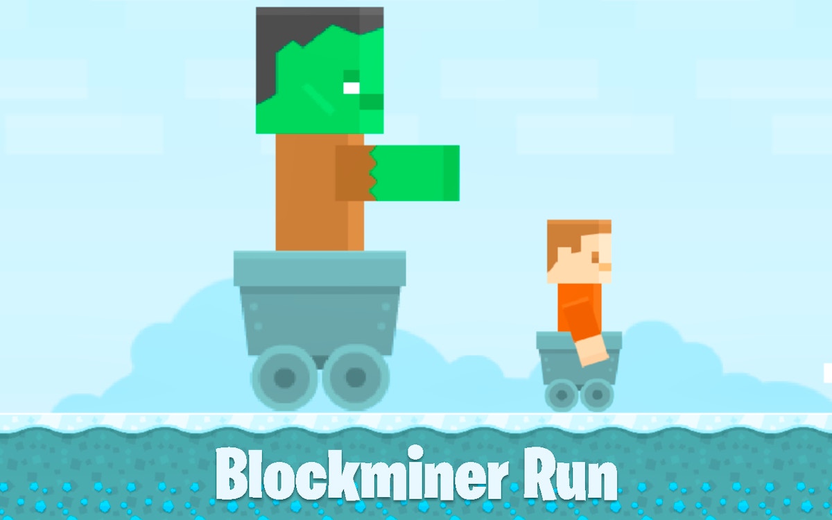 Blockminer Run 🕹️ Play Now on GamePix