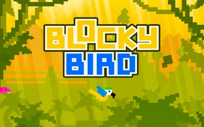 Blocky Bird 🕹️ Play Now on GamePix