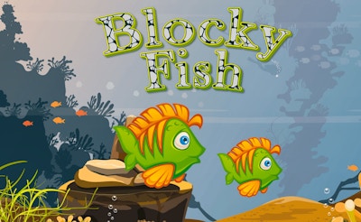 Blocky Fish 🕹️ Play Now on GamePix