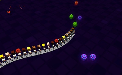 Blocky Snakes 🕹️ Play Now on GamePix