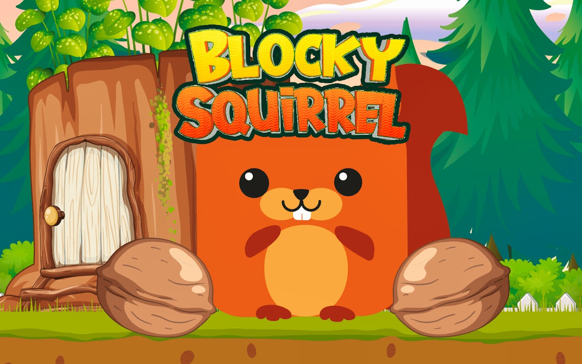 Blocky Squirrel 🕹️ Play Now on GamePix