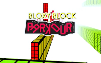 Bloxy Block Parkour 🕹 Gioca Ora su GamePix