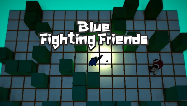 Blue Fighting Friends 🕹️ Play Now on GamePix