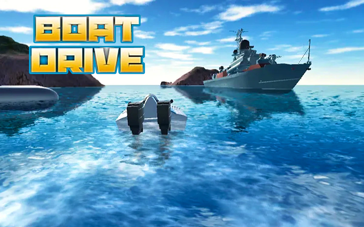 Boat Drive 🕹️ Play Now on GamePix