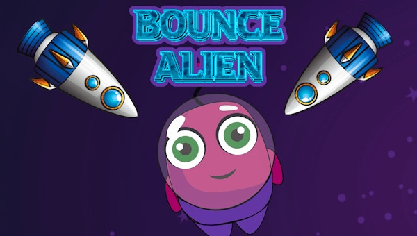 Bounce Alien 🕹️ Play Now on GamePix