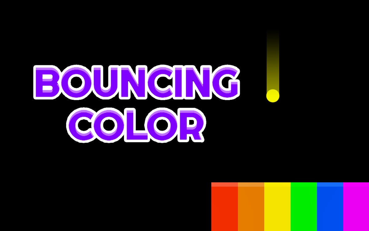 Bouncing Color 🕹️ Play Now on GamePix