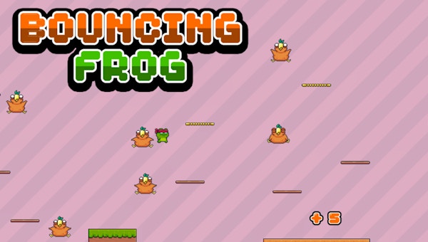 Bouncing Frog 🕹️ Play Now on GamePix