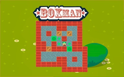 Boxman Sokoban 🕹️ Играйте сега на GamePix