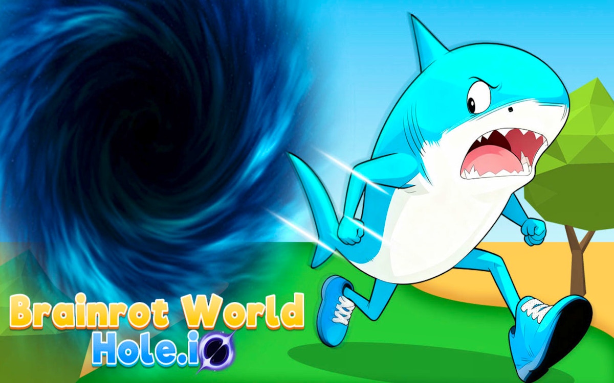 Brainrot World Hole.io 🕹️ Play Now on GamePix