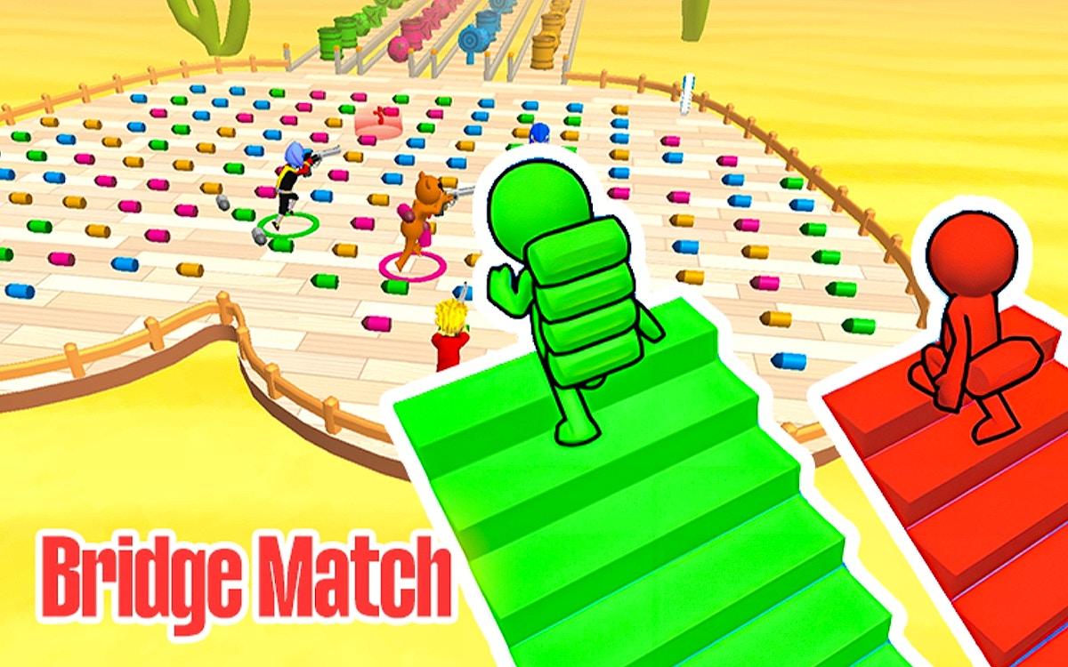 Bridge Match 🕹️ Play Now on GamePix