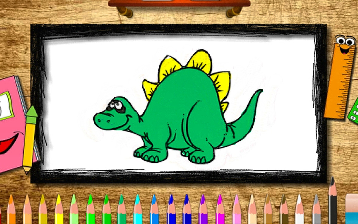 Bts Dinosaur Coloring Book 🕹️ Play Now on GamePix