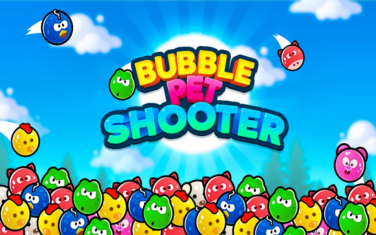 Bubble Pets Shooter 🕹️ Play Now on GamePix