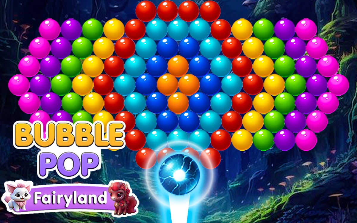 Bubble Pop Fairyland 🕹️ Jogue Agora no GamePix