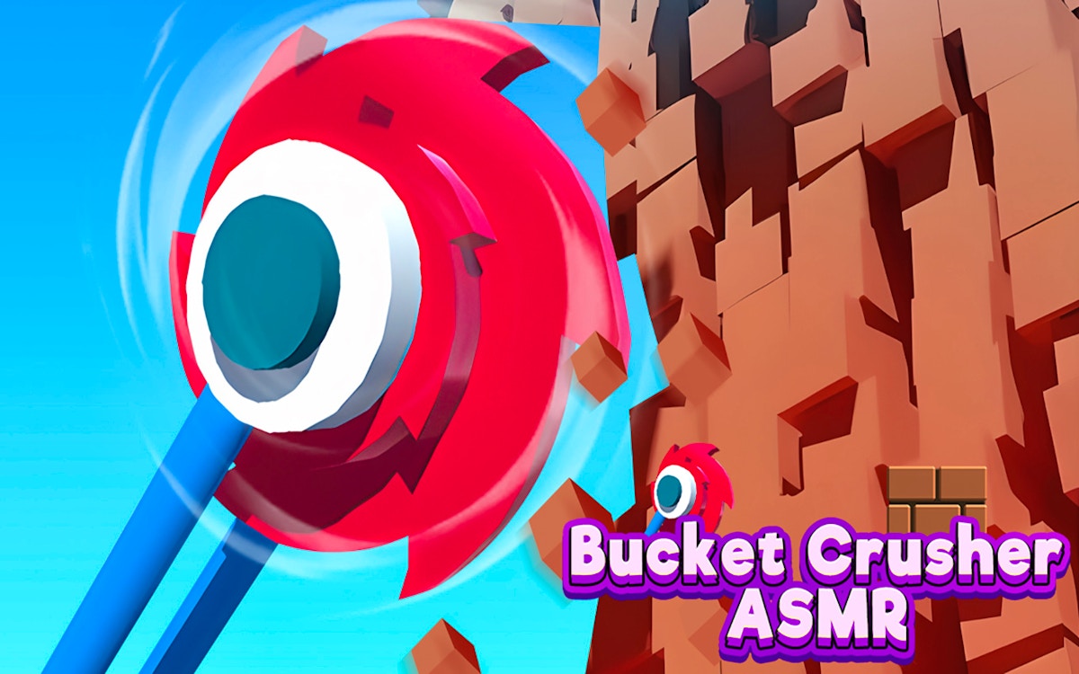 Bucket Crusher Asmr 🕹️ Play Now on GamePix