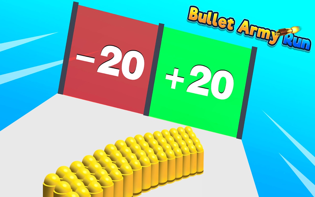 Bullet Army Run 🕹️ Play Now on GamePix