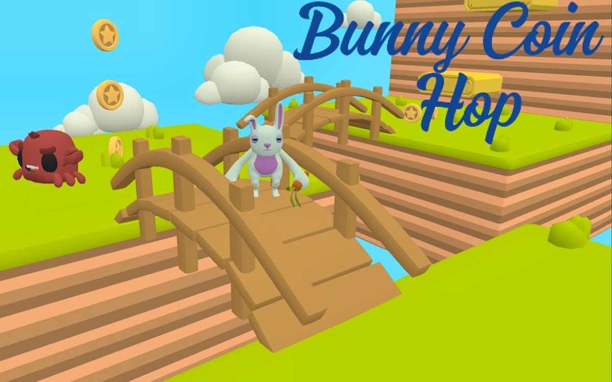 Bunny Coin Hop 🕹️ Play Now on GamePix
