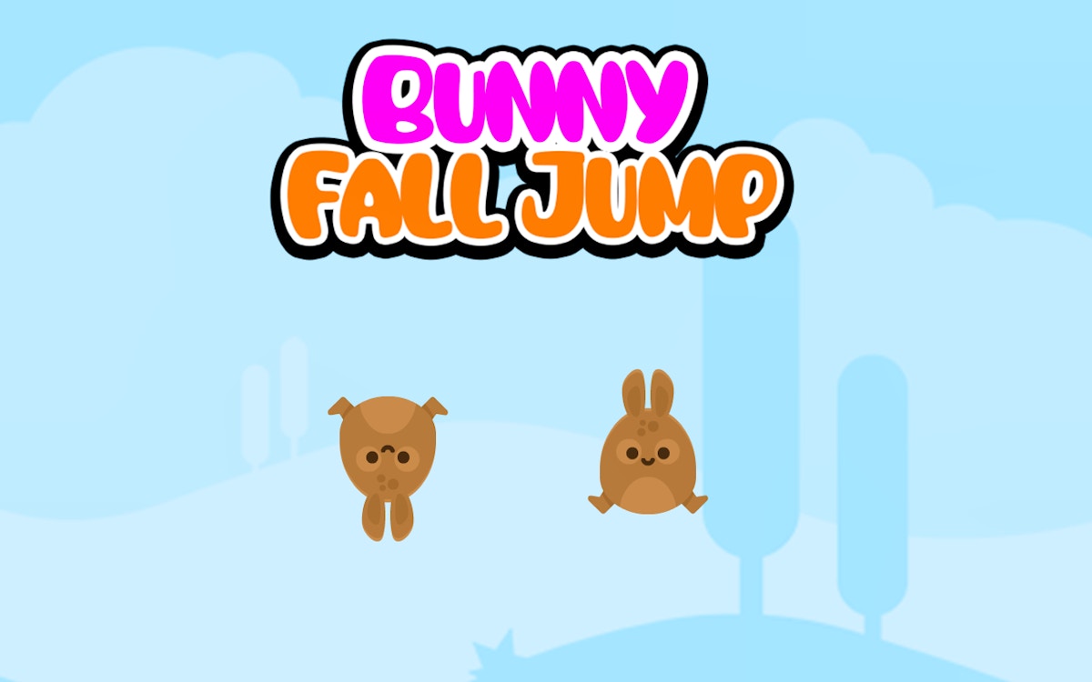 Bunny Fall Jump 🕹️ Play Now on GamePix