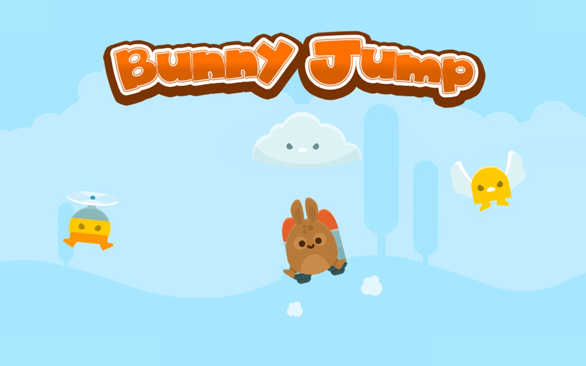 Bunny Jump 🕹️ Play Now on GamePix