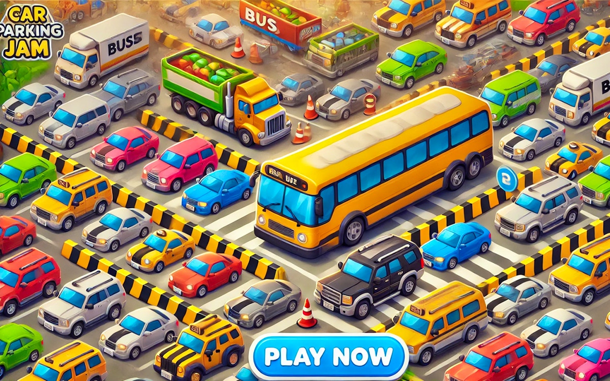 Bus Mania - Car Parking Jam 🕹️ Play Now on GamePix