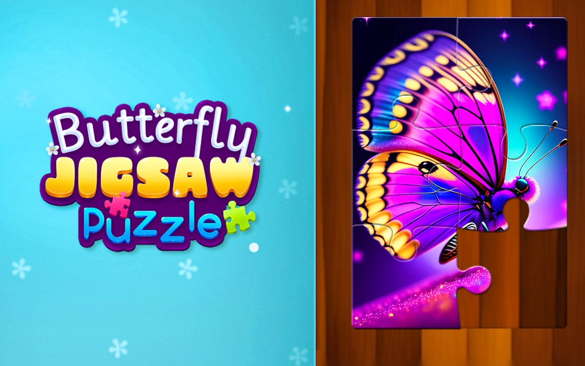 Butterfly Jigsaw Puzzle 🕹️ Play Now on GamePix