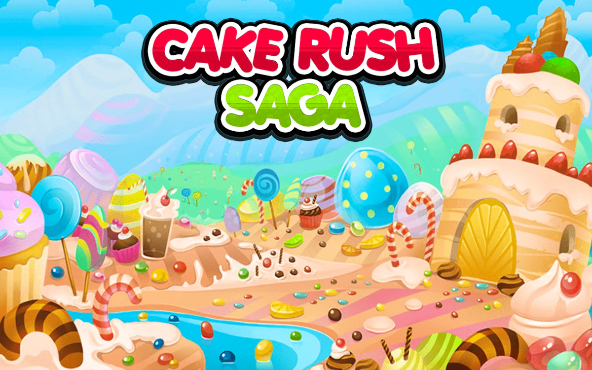 Cake Rush Saga 🕹️ Play Now on GamePix