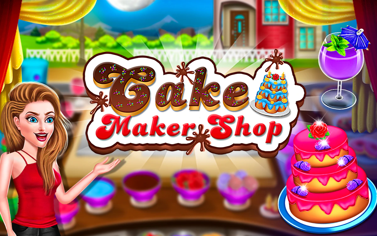 Cake Shop Cafe Pastries & Waffles Cooking Game 🕹️ Play Now on GamePix