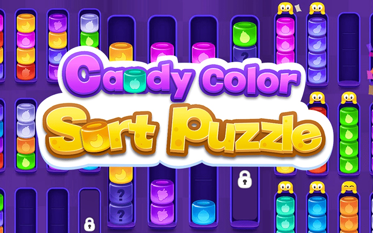 Candy Color Sort Puzzle 🕹️ Play Now on GamePix