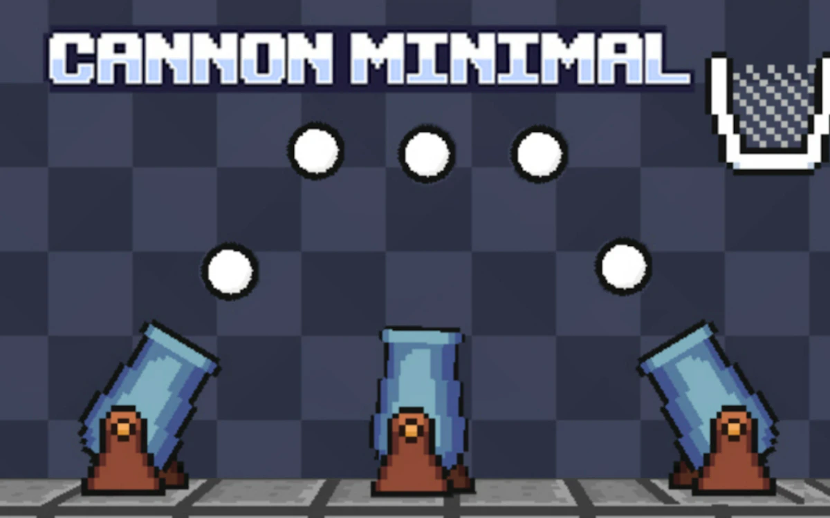Cannon Minimal 🕹️ Play Now on GamePix