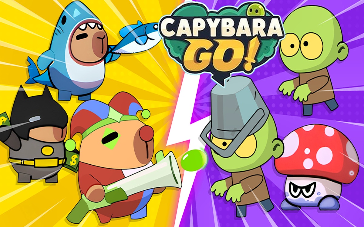Capybara Go! 🕹️ Play Now on GamePix