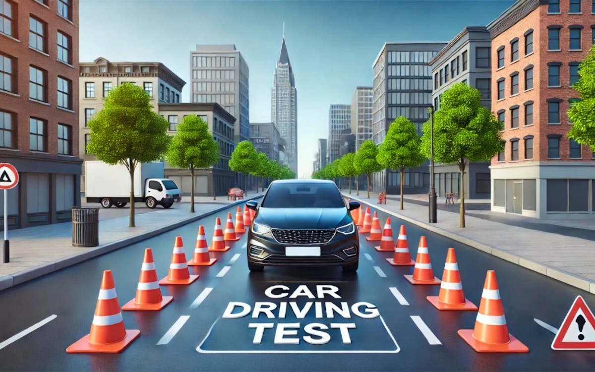 Car Driving Test 🕹️ Play Now on GamePix