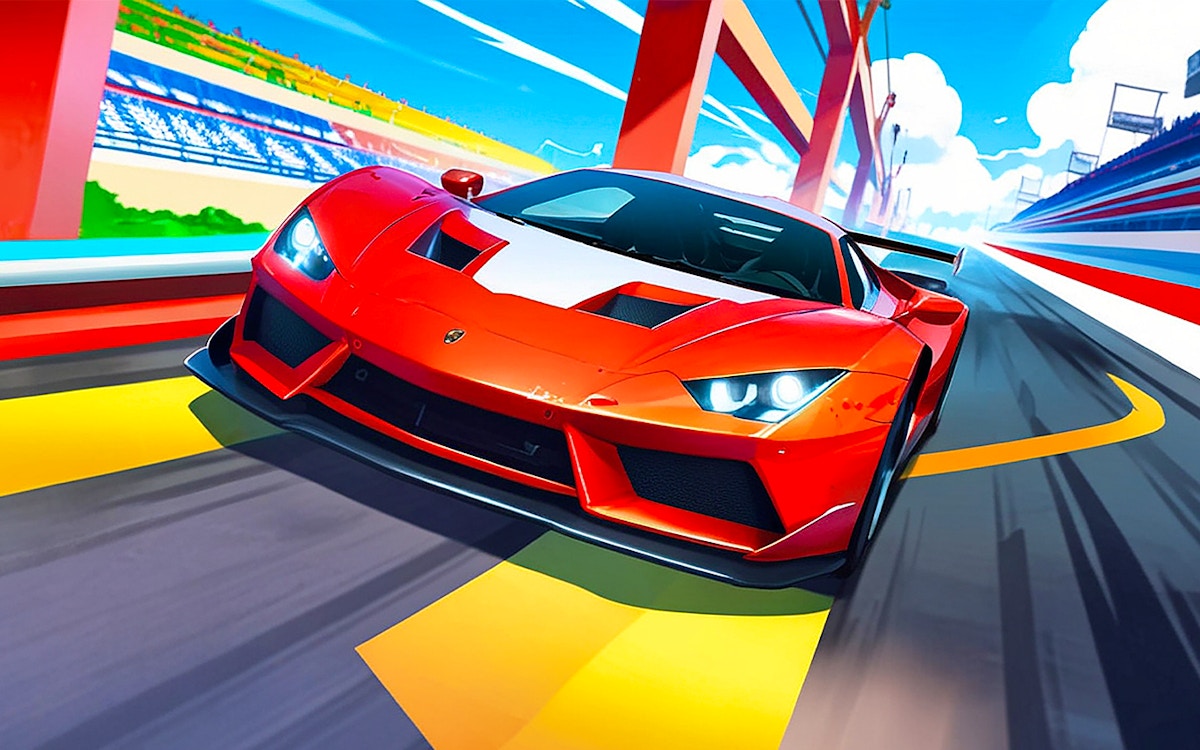 Car Racing - Sky Race 🕹️ Play Now on GamePix